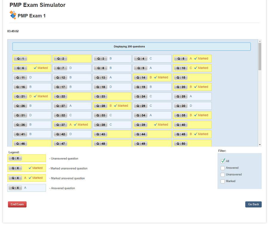 PM Exam Simulator: PMP Exam Prep Sample Questions with Mock Exam Software