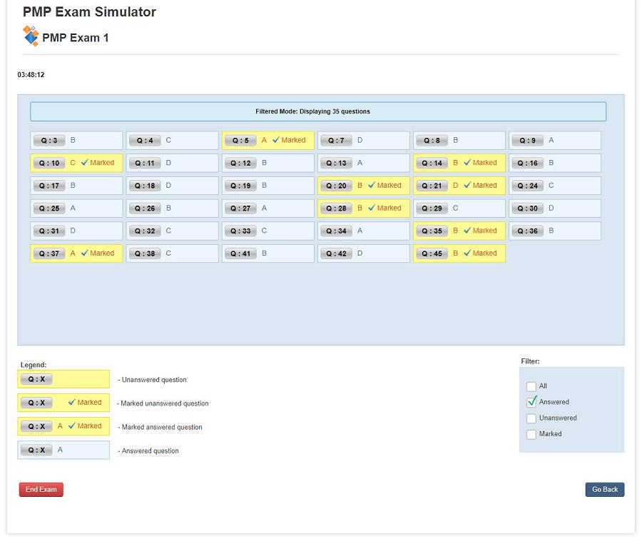 PM Exam Simulator: PMP Exam Prep Sample Questions with Mock Exam Software