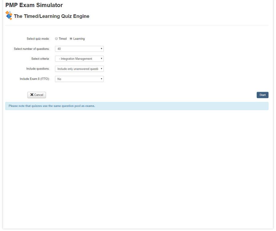 PM Exam Simulator: PMP Exam Prep Sample Questions with Mock Exam Software